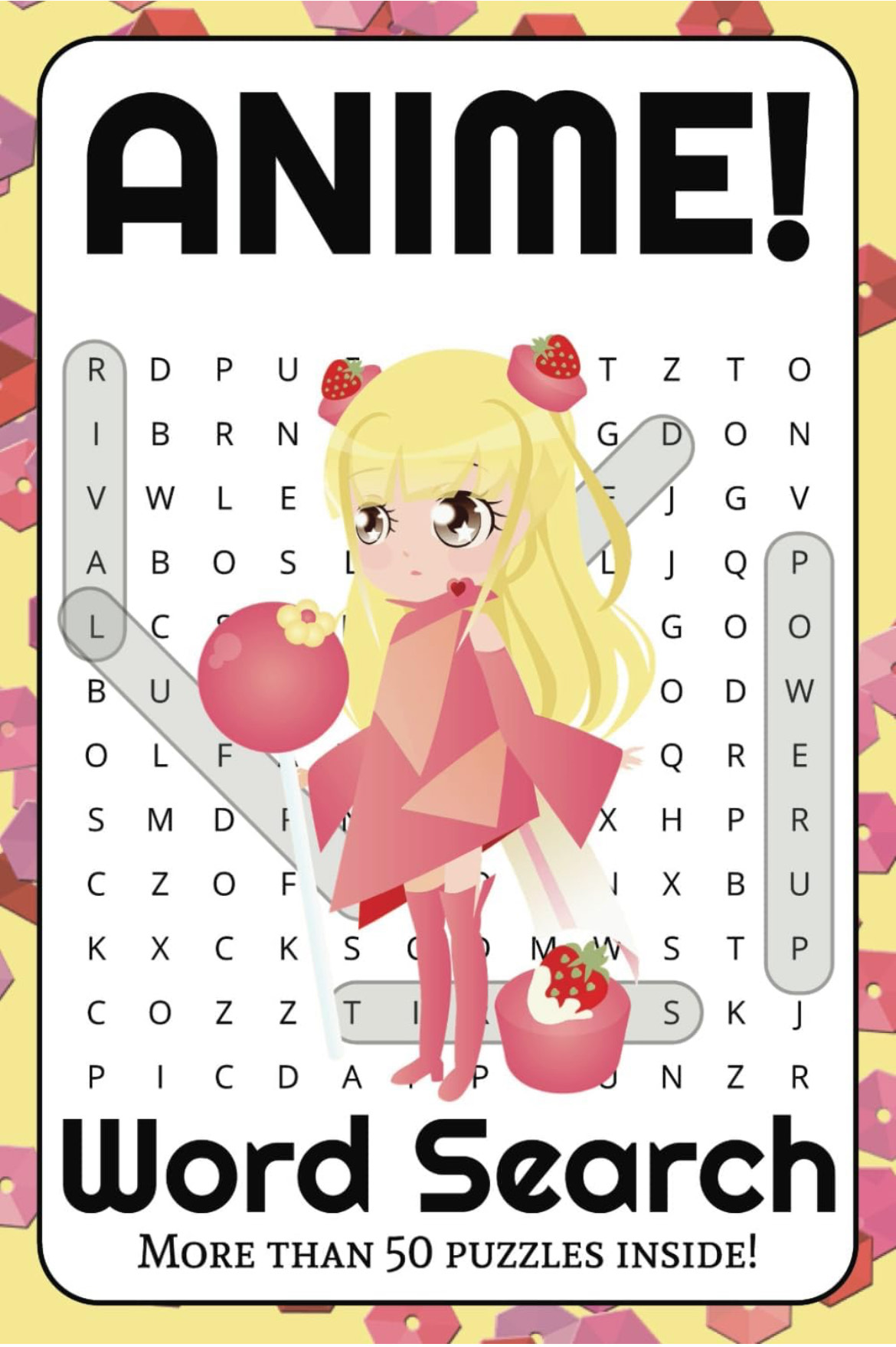 Anime Word Search Book – Word Search Books
