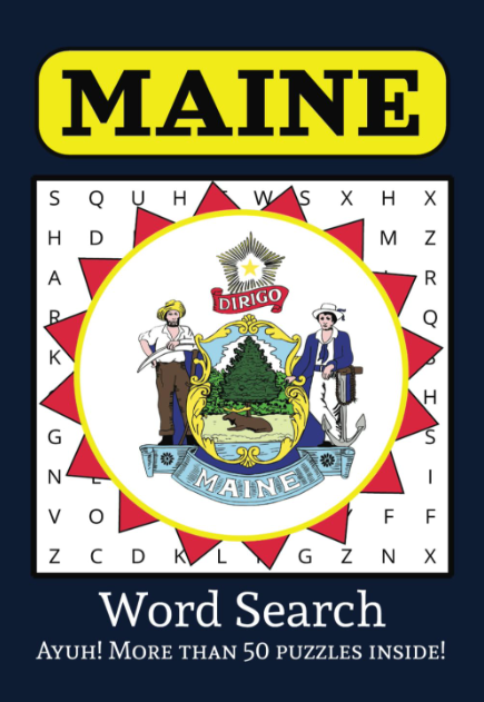 Maine Word Search Book – Word Search Books