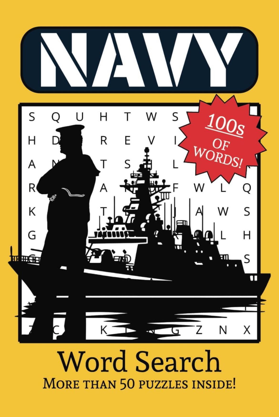 Navy Word Search Book – Word Search Books