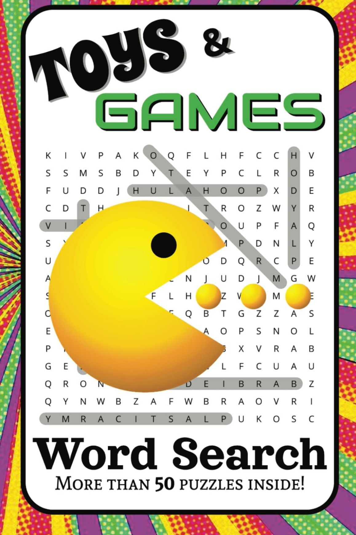Toys & Games Word Search Book – Word Search Books
