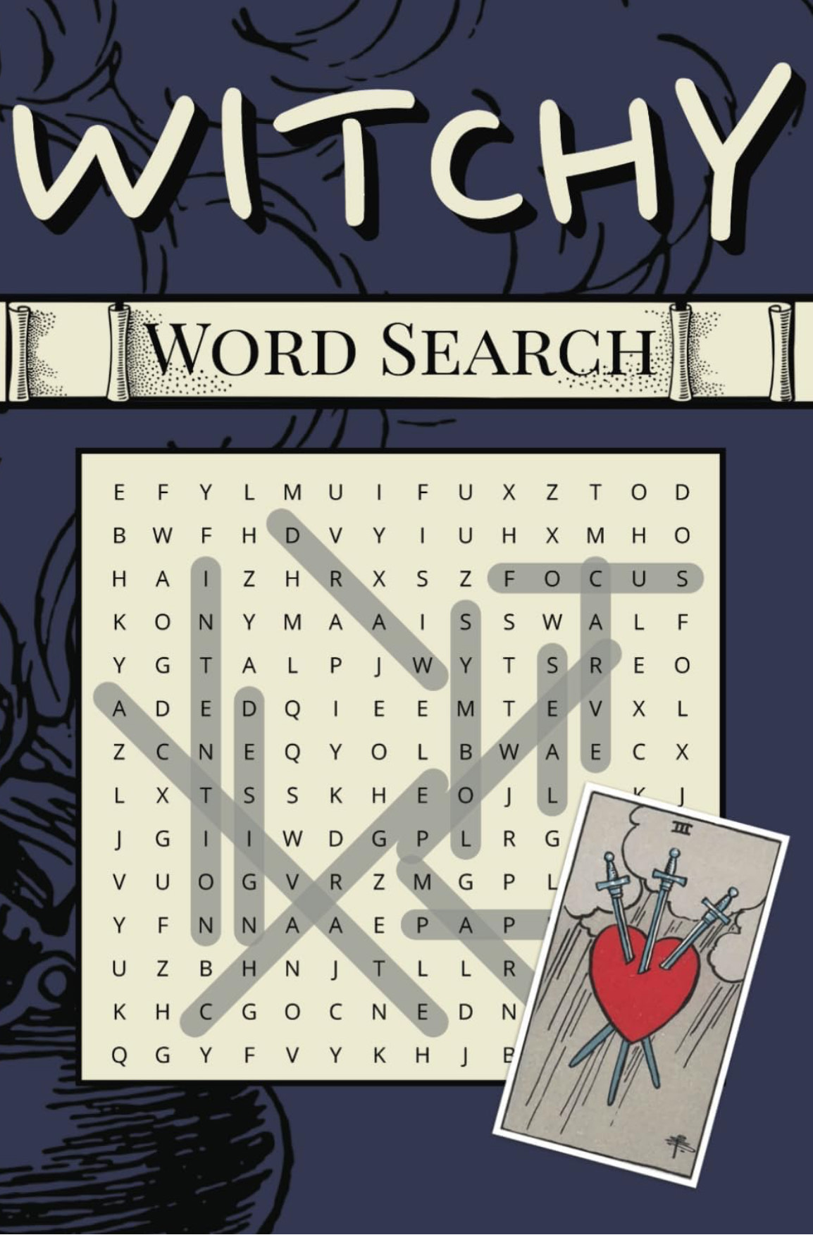 Witchy Word Search Book – Word Search Books