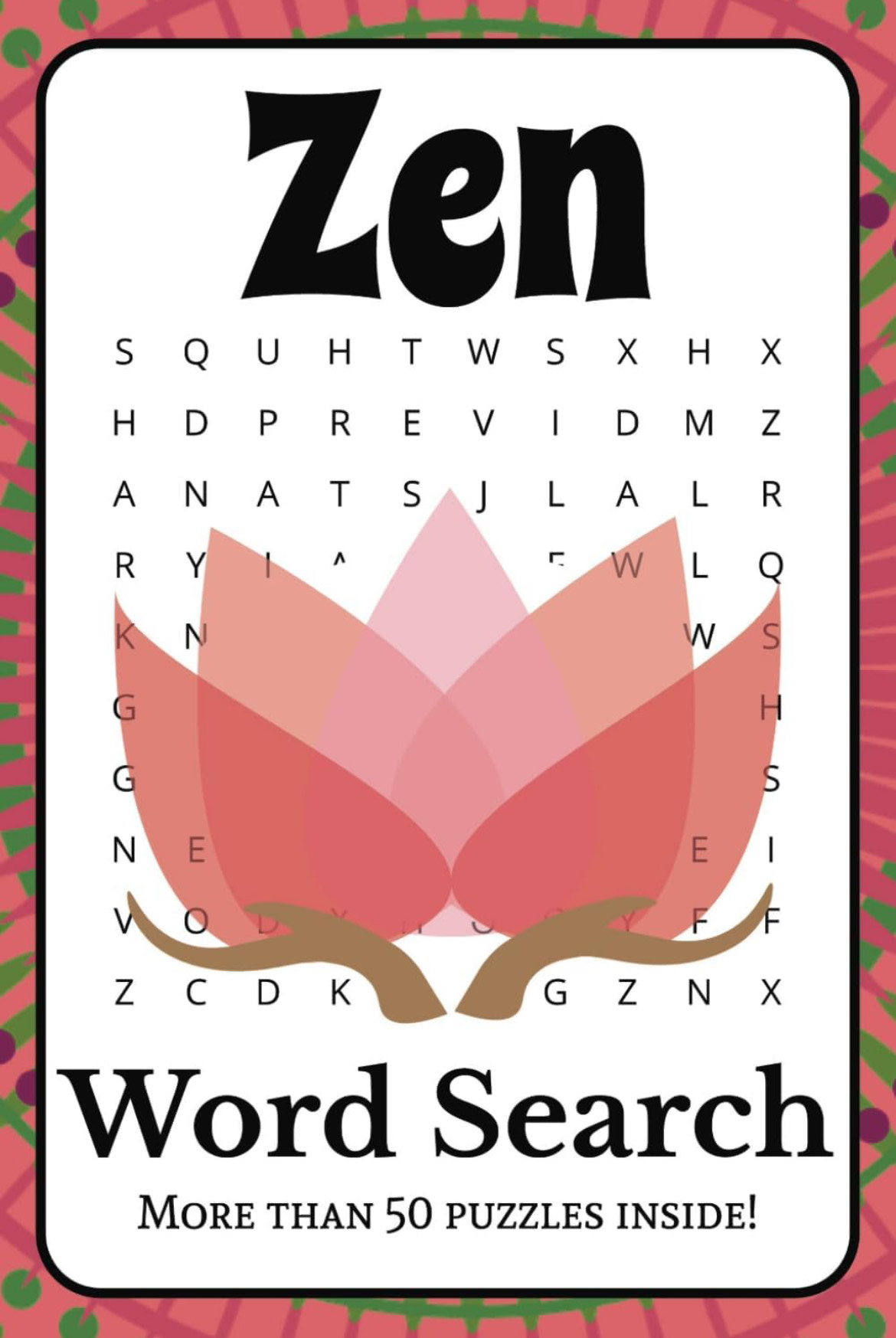 Zen Word Search Book – Word Search Books