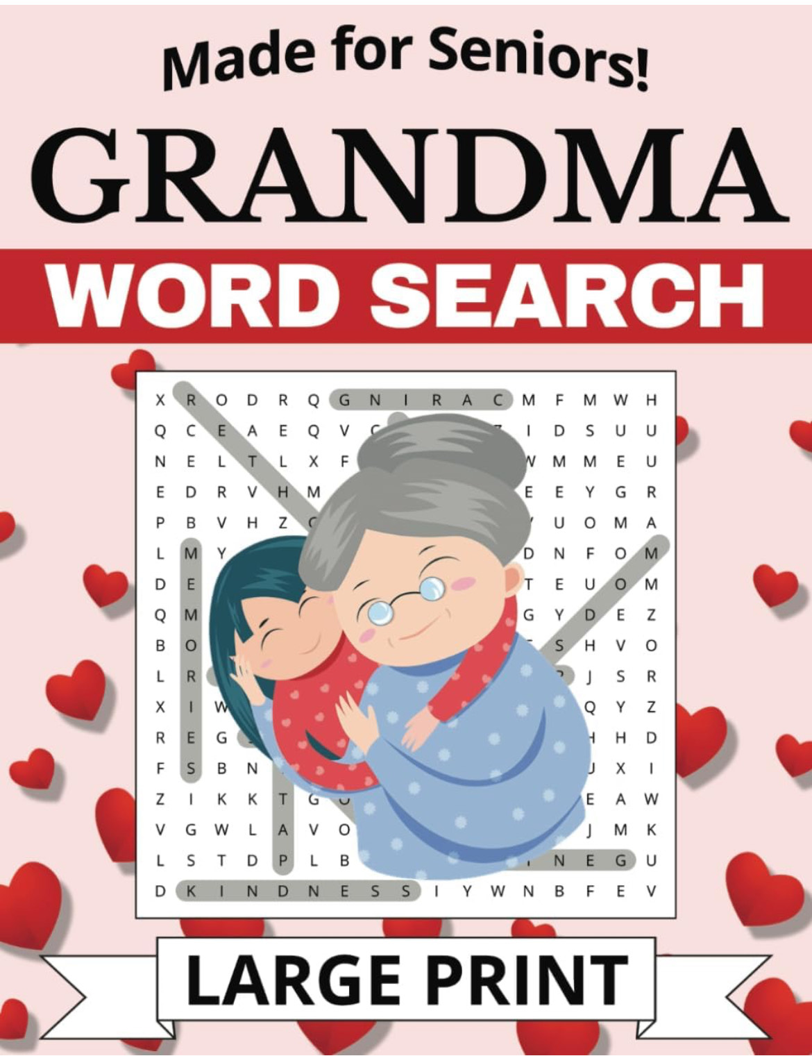 Grandma Word Search Puzzle Book – Word Search Books